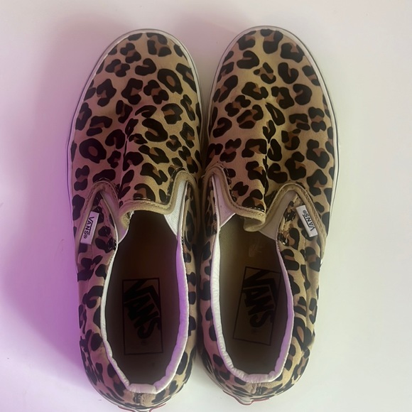 Vans | Shoes | Cheetah Print Vans | Poshmark